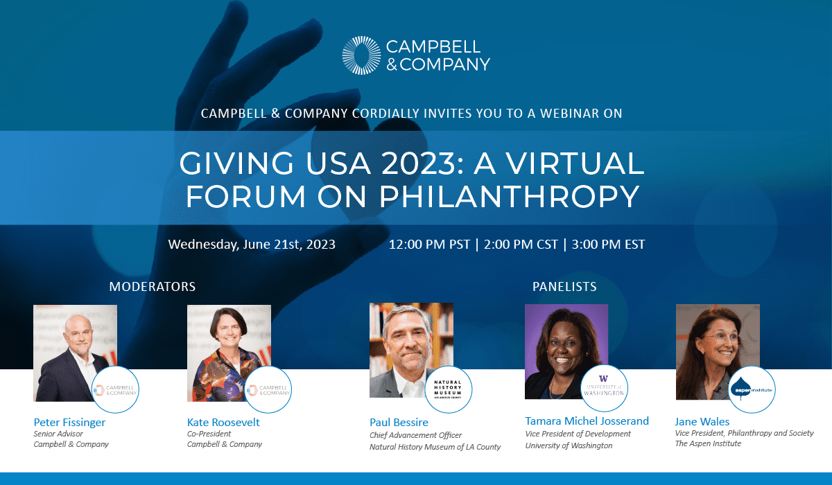 Giving USA 2023 | Campbell & Company