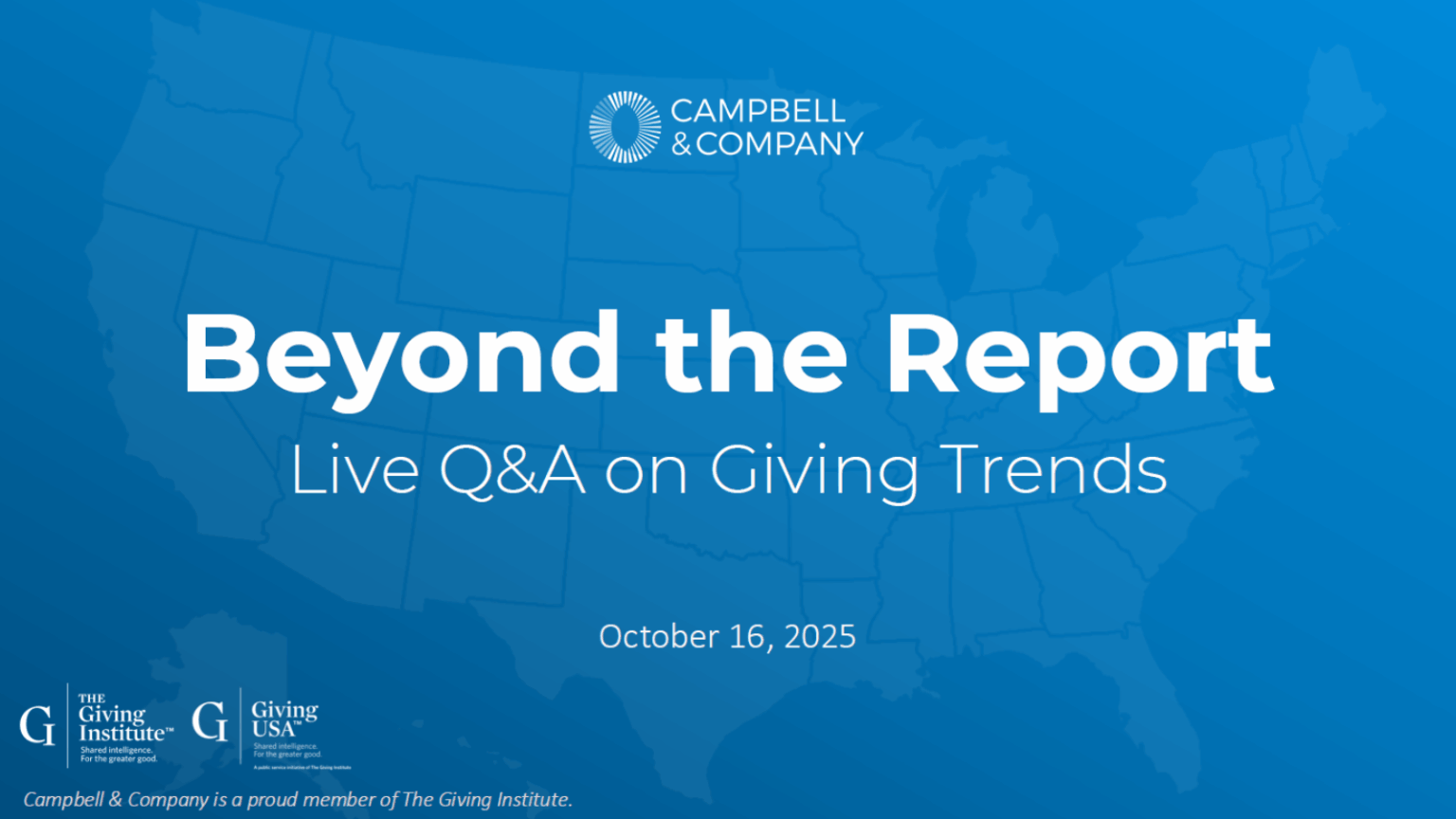 Beyond the Report | Campbell & Company